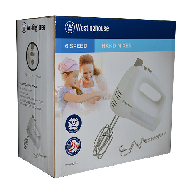 Westinghouse Hand Mixer 6 Speed